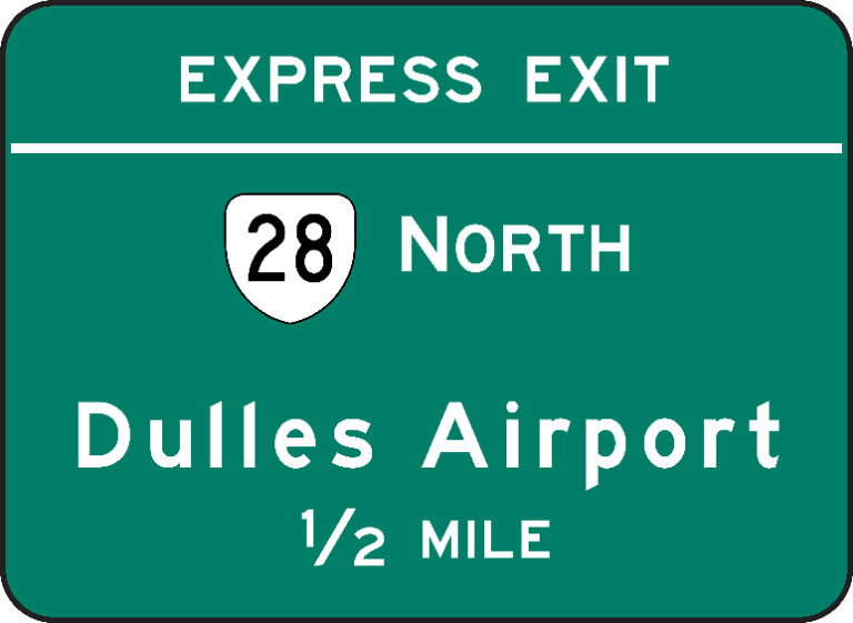 Understanding 66 Express Signage - 66 Express Outside the Beltway